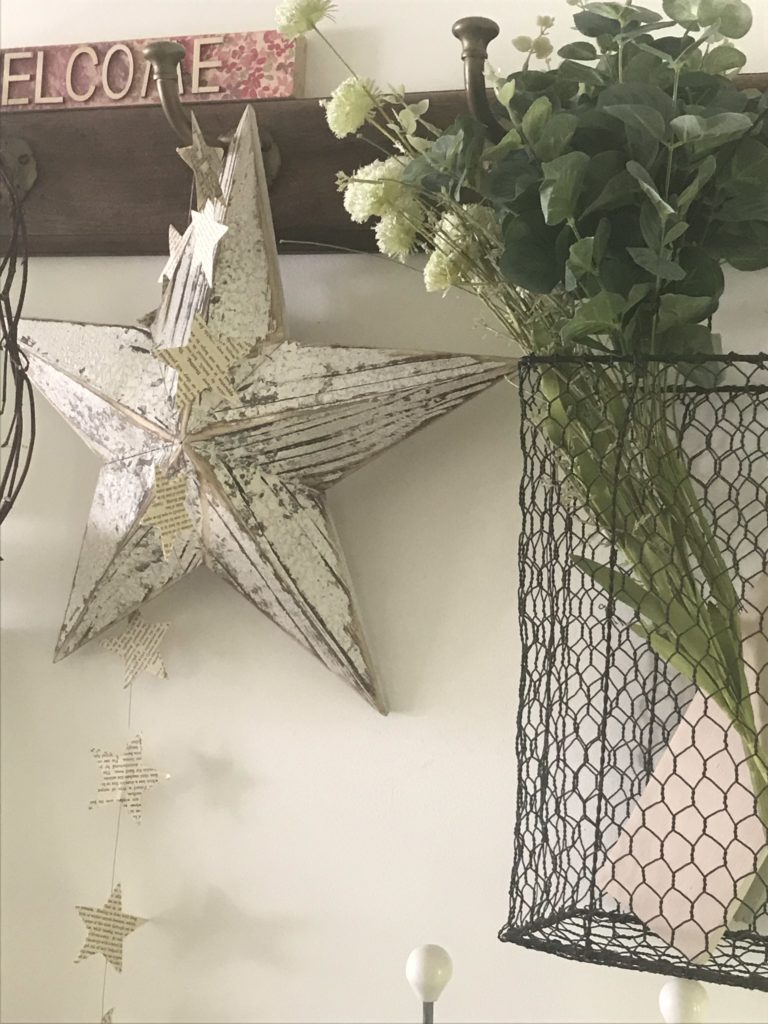 Decorative Coat Hooks - a useful way to display hanging decorations
