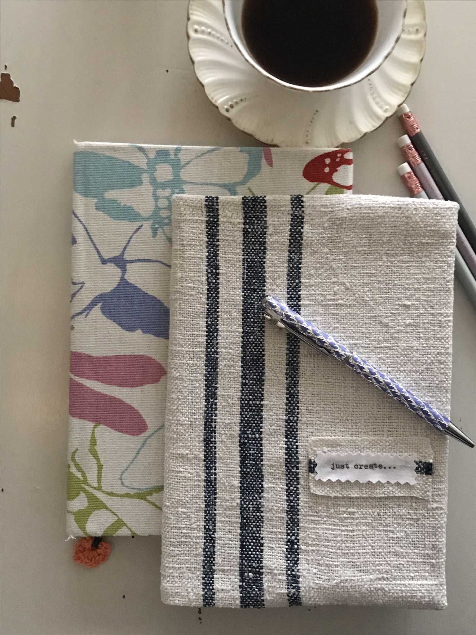 Making a Fabric Book Cover - Part Four: My Handmade Gifts for Friends