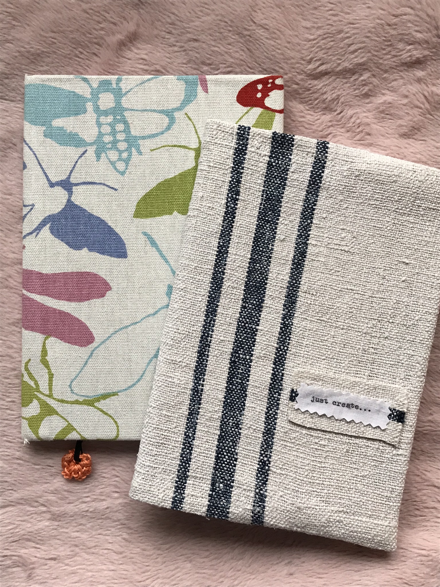 Making a Fabric Book Cover - Part Four: My Handmade Gifts for Friends