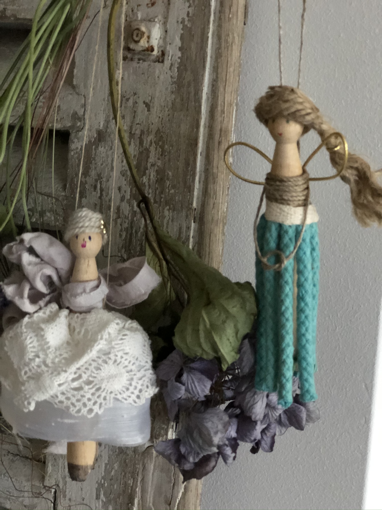 Four Fantastic Weeks' of Festive Fun - how to make peg doll fairies