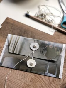 Homemade Money Pouches - making good use of waste paper